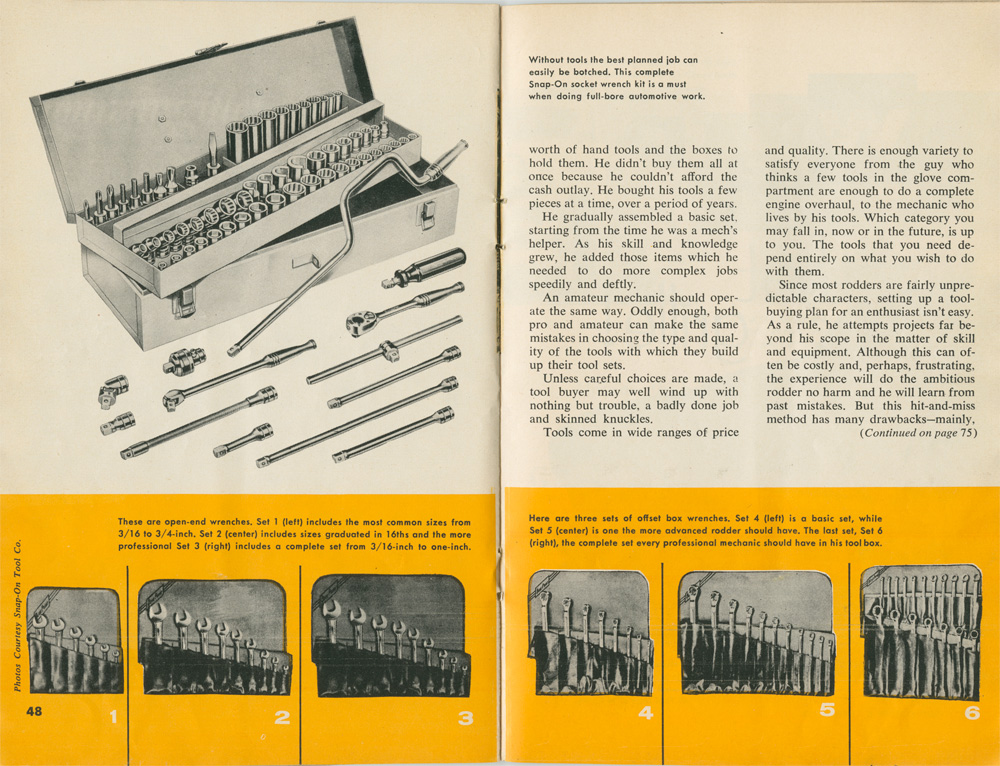 How To Chose The Tools You Need In 1957 – The Garage Journal | The ...